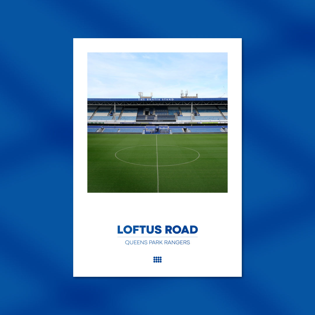 QPR Loftus Road Print - Main Stand – Our Stadium, Our Home